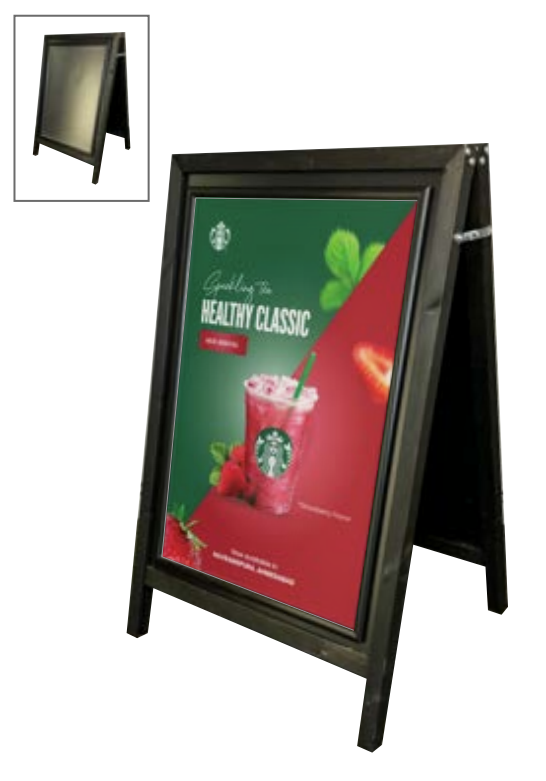 Hawker A Board Snap Frame Pavement Sign