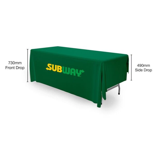 Custom Branded Tablecloths - 1780mm x 2780mm