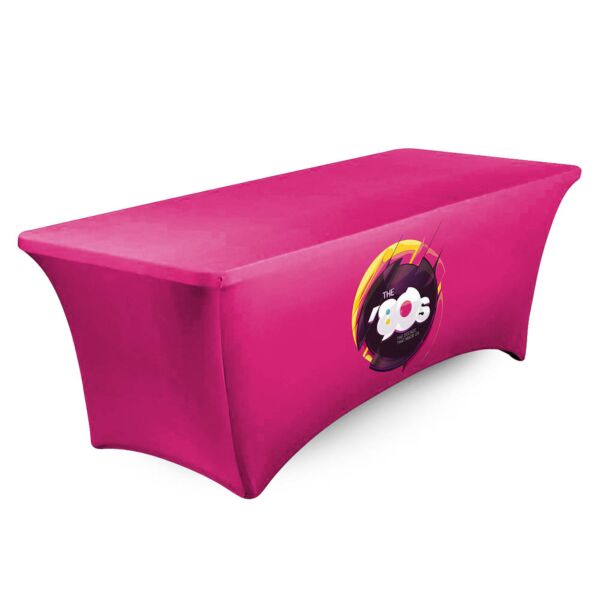 Custom Printed Stretch Tablecloth