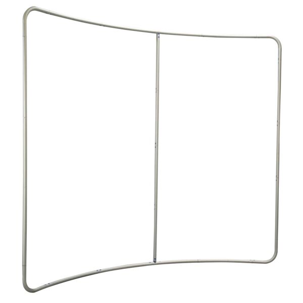 Custom Printed 3m Curved Fabric Display