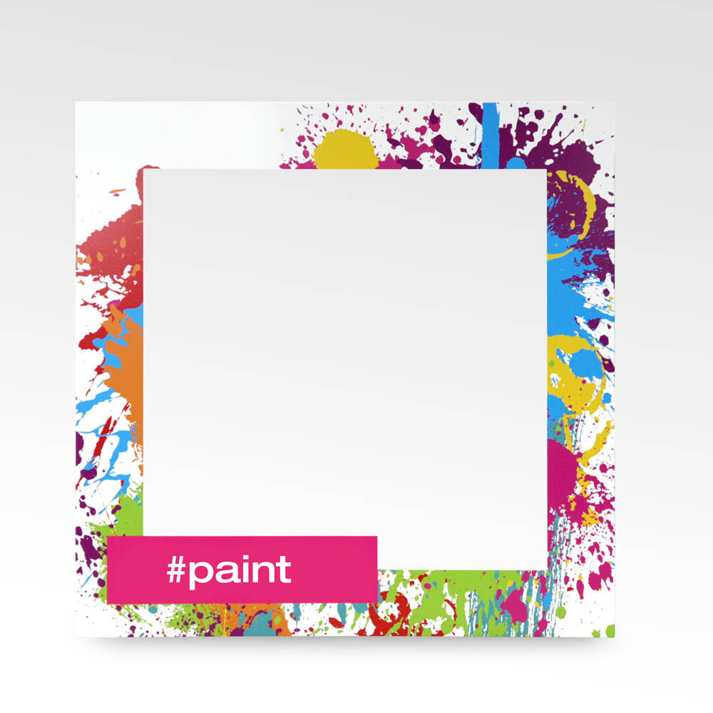 Custom Printed Selfie Frame Photo Board