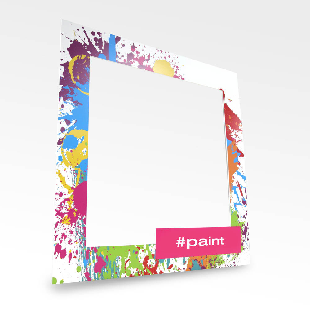Custom Printed Selfie Frame Photo Board