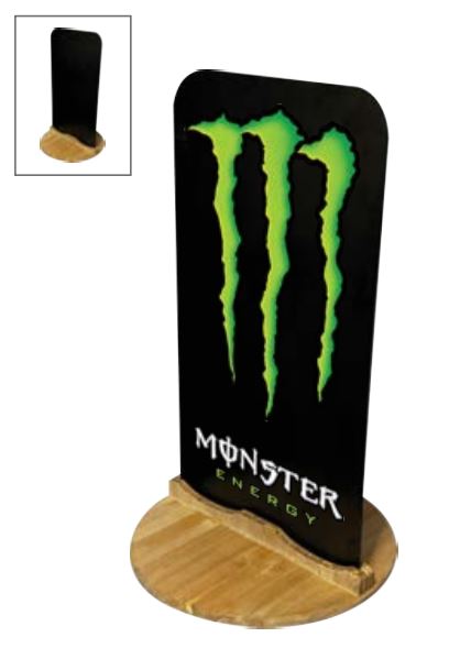 Wooden Ecoflex Pavement Sign