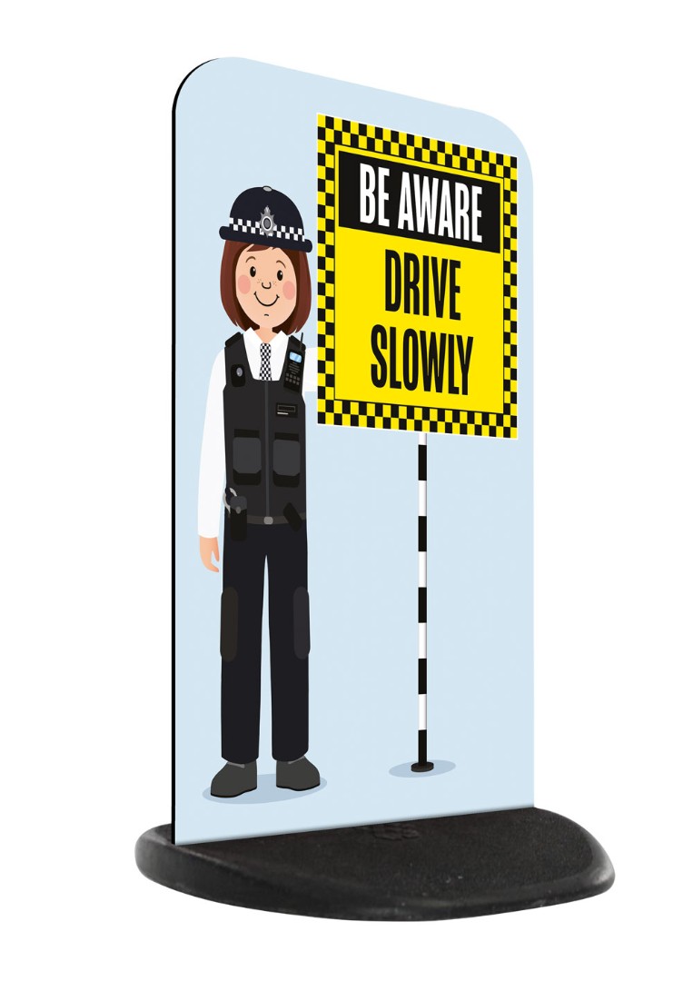 Ready-Printed No Parking School Pavement Signs – Keep Children Safe